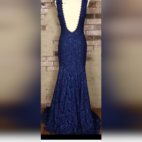 Inez | Dresses | Inez Blue Formal Gown | Poshmark